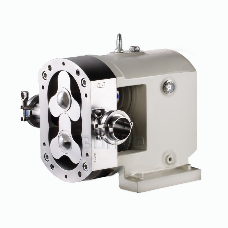 Stainless Steel Rotary Lobe Pumps for High Viscosity Food Grade Syrup ...